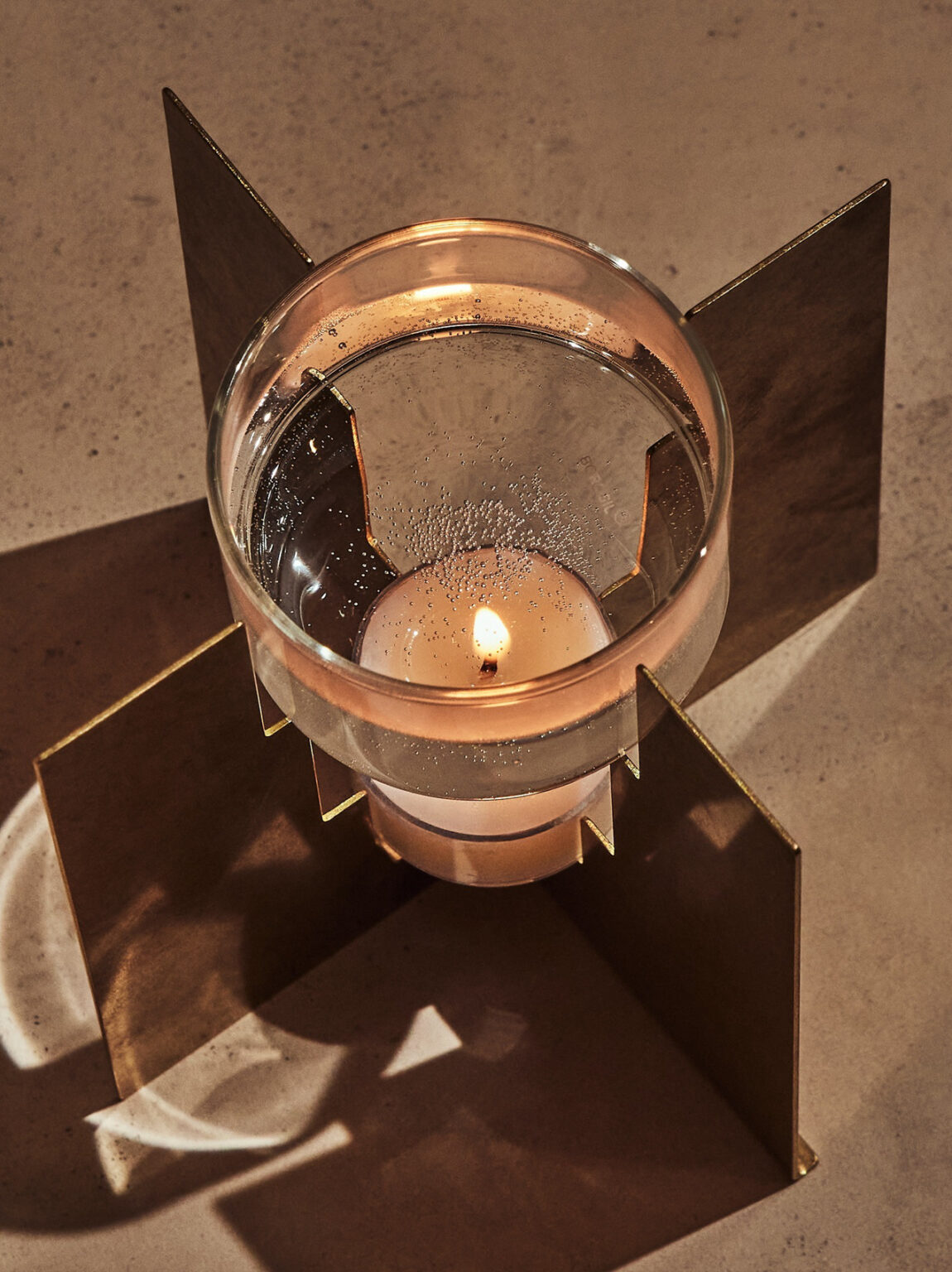 Brass Oil Burner - LE SITE PIGEON